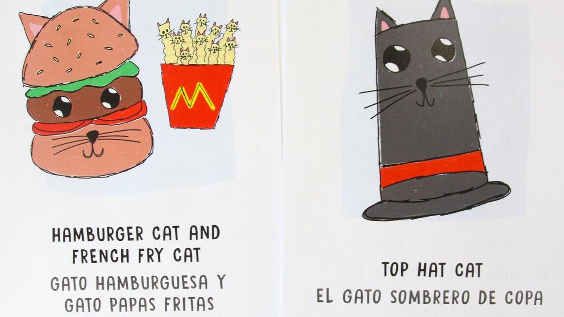 SLO CA elementary school students publish cat art book | San Luis ...