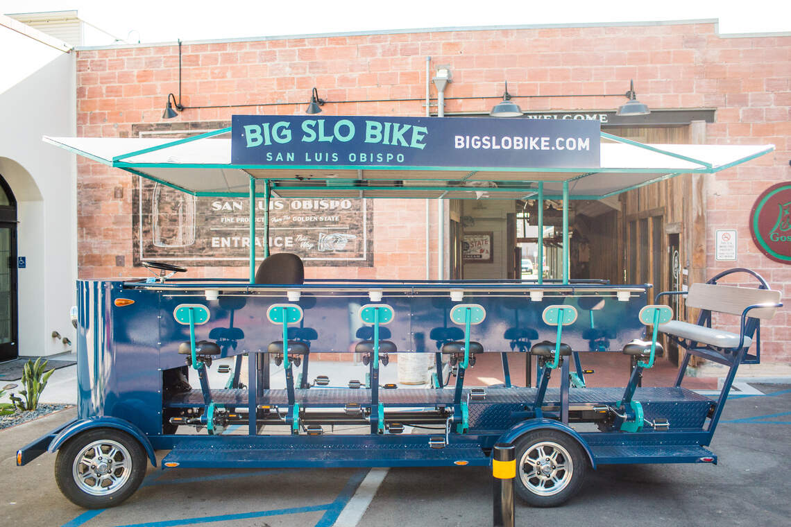 Big SLO Bike lets groups ride around downtown CA city | San Luis Obispo ...