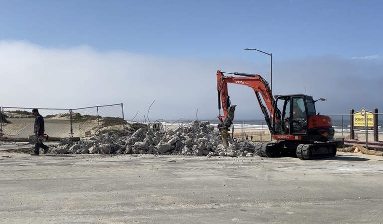 State Parks rips up Oceano Dunes concrete dust project | San Luis ...
