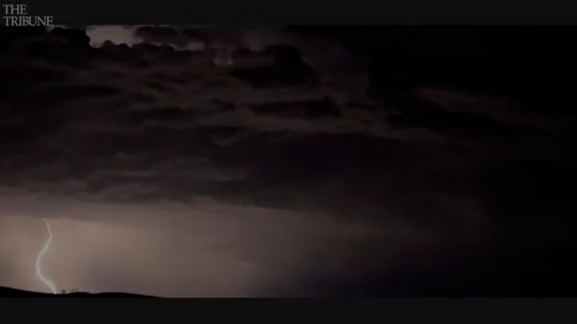 Lightning captured in video from SLO County CA resident | San Luis ...