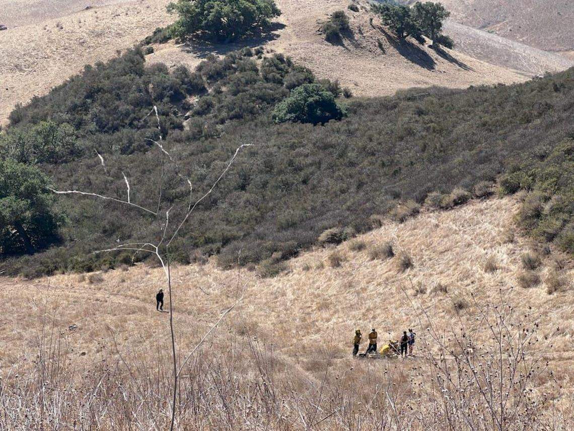 CHP helicopter, SLO fire rescue hiker in Poly Canyon | San Luis Obispo ...