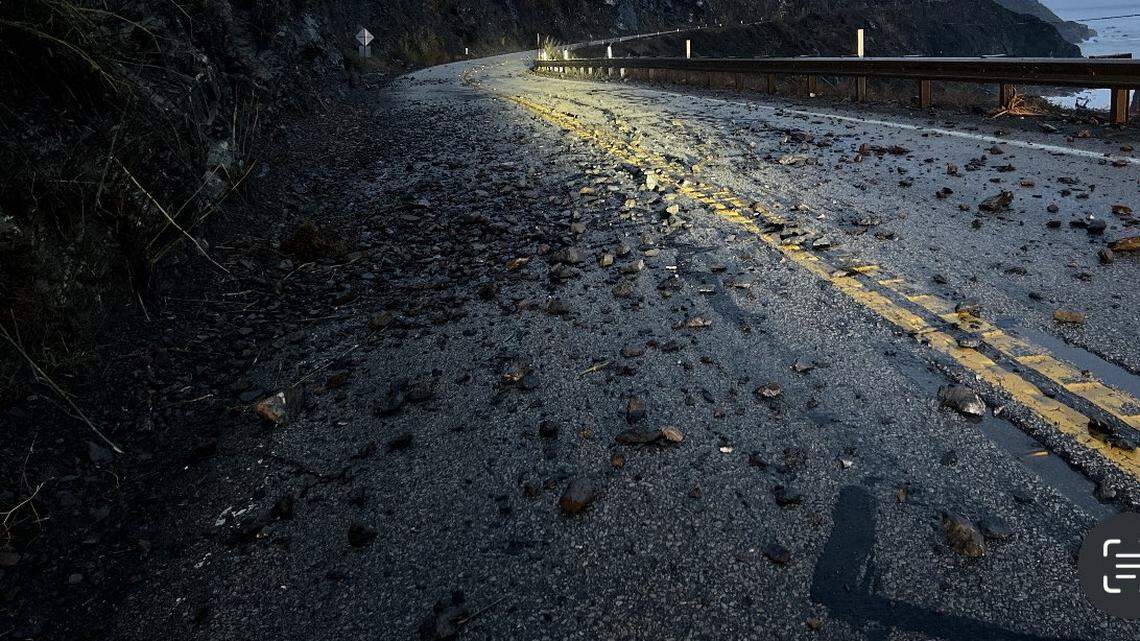 Highway 1 reopened from Ragged Point in SLO County CA | San Luis Obispo ...