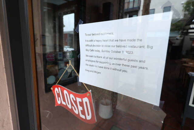 Big Sky Cafe restaurant in downtown SLO closes after 29 years | San ...