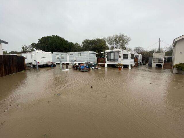 Morro Bay weather: Residents evacuate after rains flood creek | San ...
