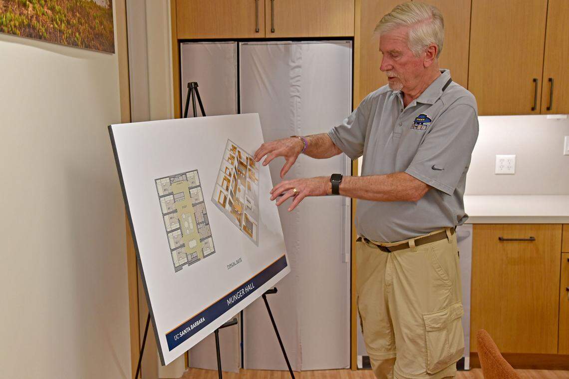 UCSB reveals mockup rooms for Munger Residence Hall | San Luis Obispo ...