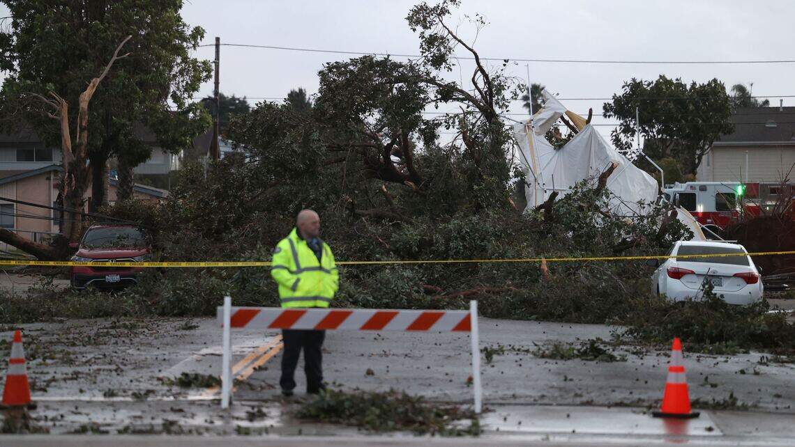 SLO County CA tornado: See photo, video of wind storm damage | San Luis ...