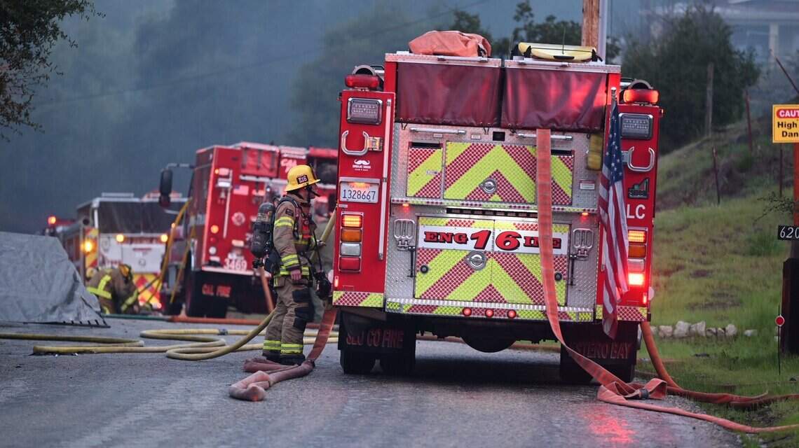 Cal Fire: Home damaged in structure fire in Atascadero CA | San Luis ...