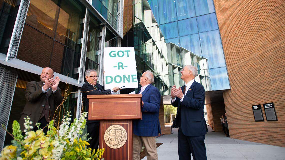 Cal Poly university dedicates building after large donation | San Luis ...