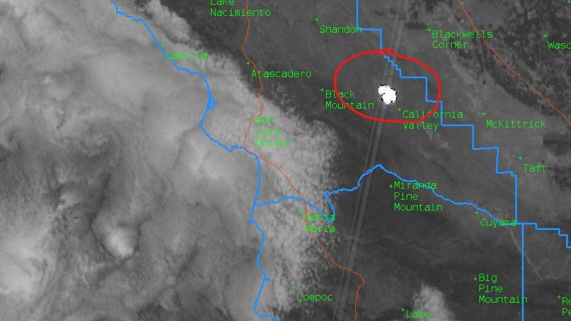 SLO County solar energy farm seen in NWS satellite photo | San Luis ...