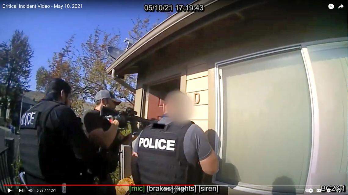 SLO CA police video shows shooting that killed detective | Sacramento Bee