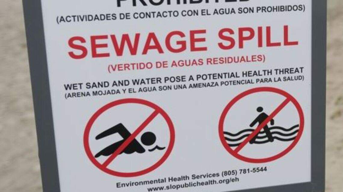 Sewage spill causes partial beach closure in Morro Bay CA | San Luis ...